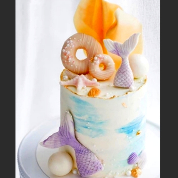 Kitchen | Baking 2 Styles Mermaid Tails 3d Silicone Molds | Poshmark